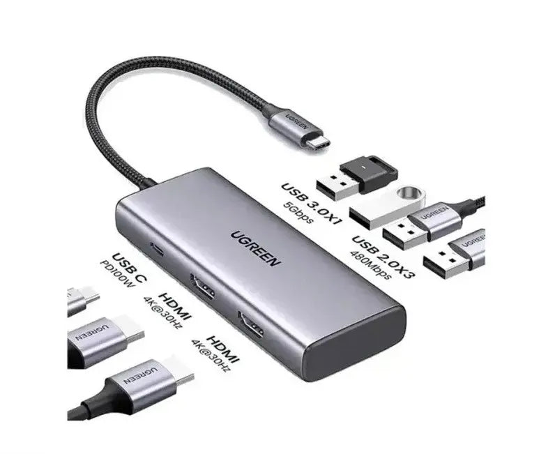 Ugreen 7 In 1 USB C Multifunctional Adapter - Versatile Connectivity ...