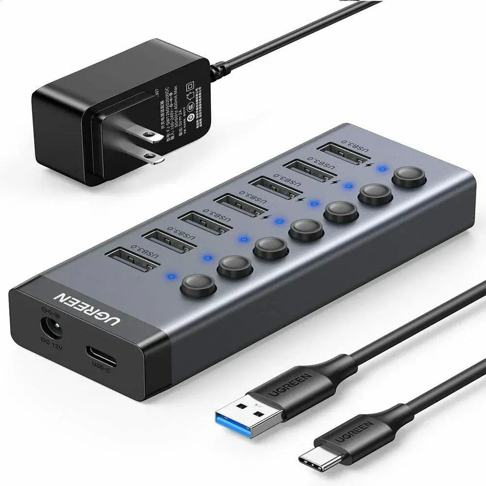 UGREEN 7 Port USB 3.0 Hub: Essential for Multi-device Users – Ugreen India